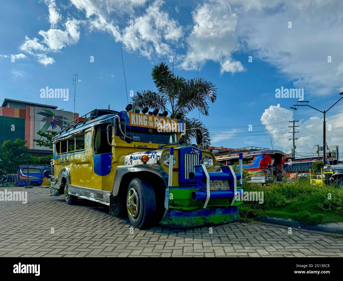 Colorful Jeepney - The Iconic Philippine Public Transport Stock Photo ...