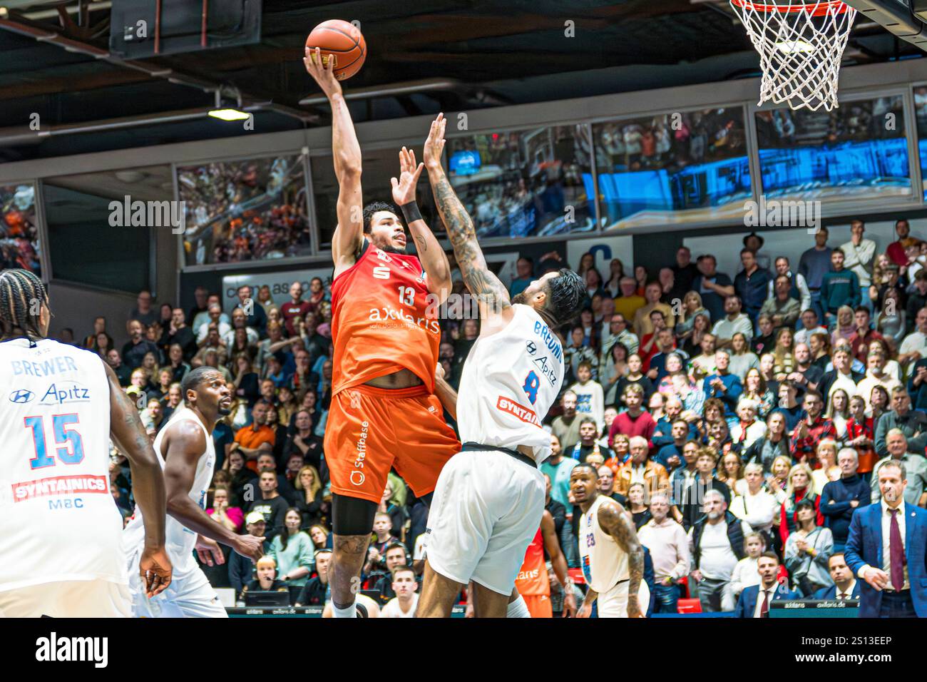 Chemnitz, Deutschland 30. Dezember 2024: 1.BBL - 2024/2025 - Niners ...