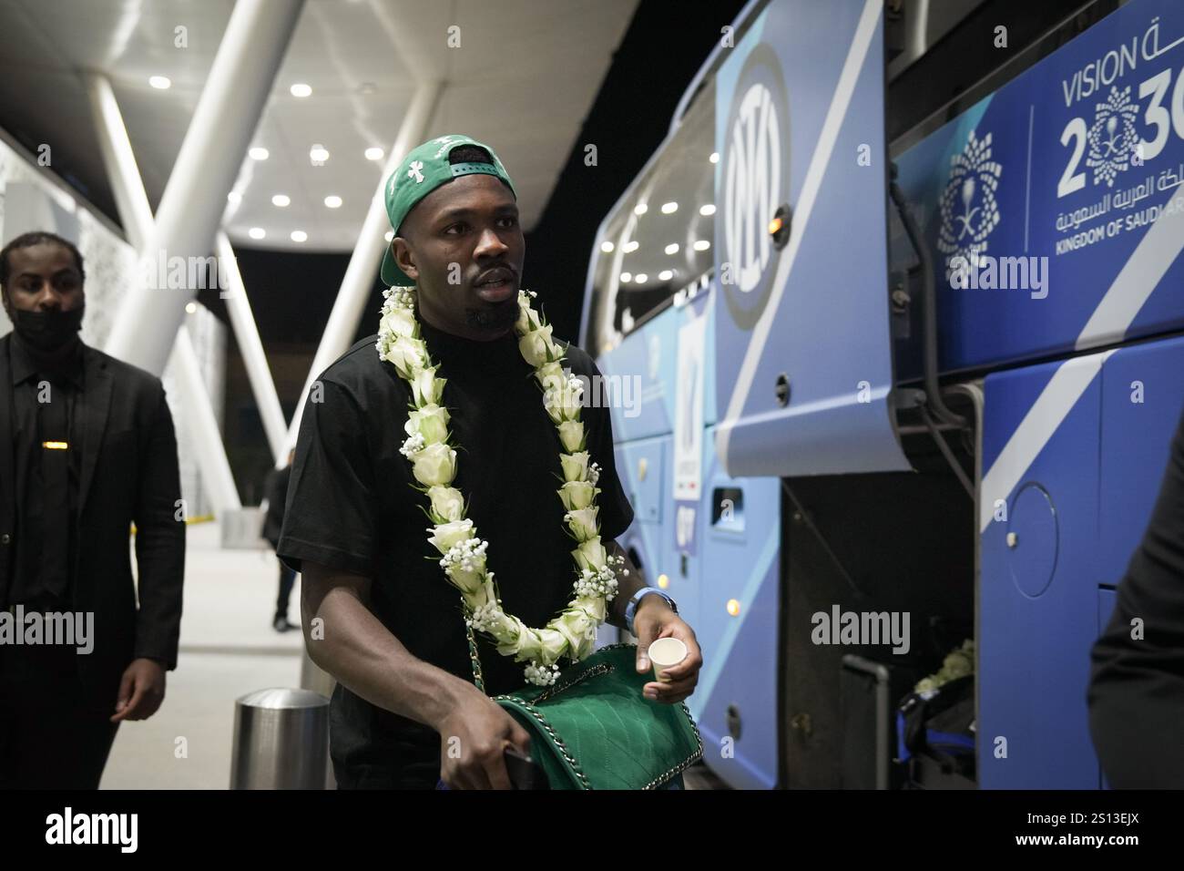 Riyadh, Saudi Arabia. 30th Dec, 2024. Inter Milan's Marcus Thuram ...