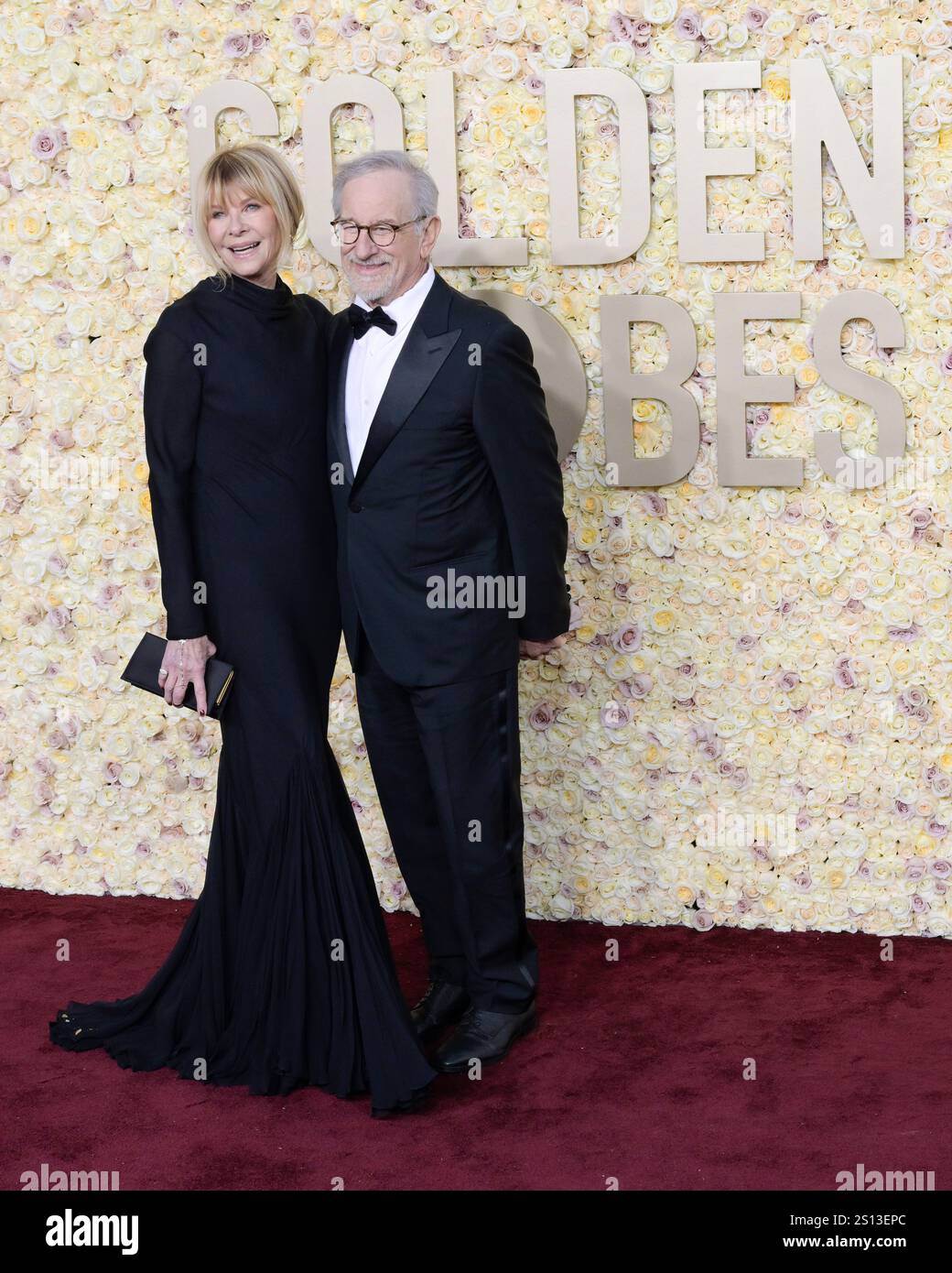 January 7, 2024, Beverly Hills, California, USA: Kate Capshaw and ...