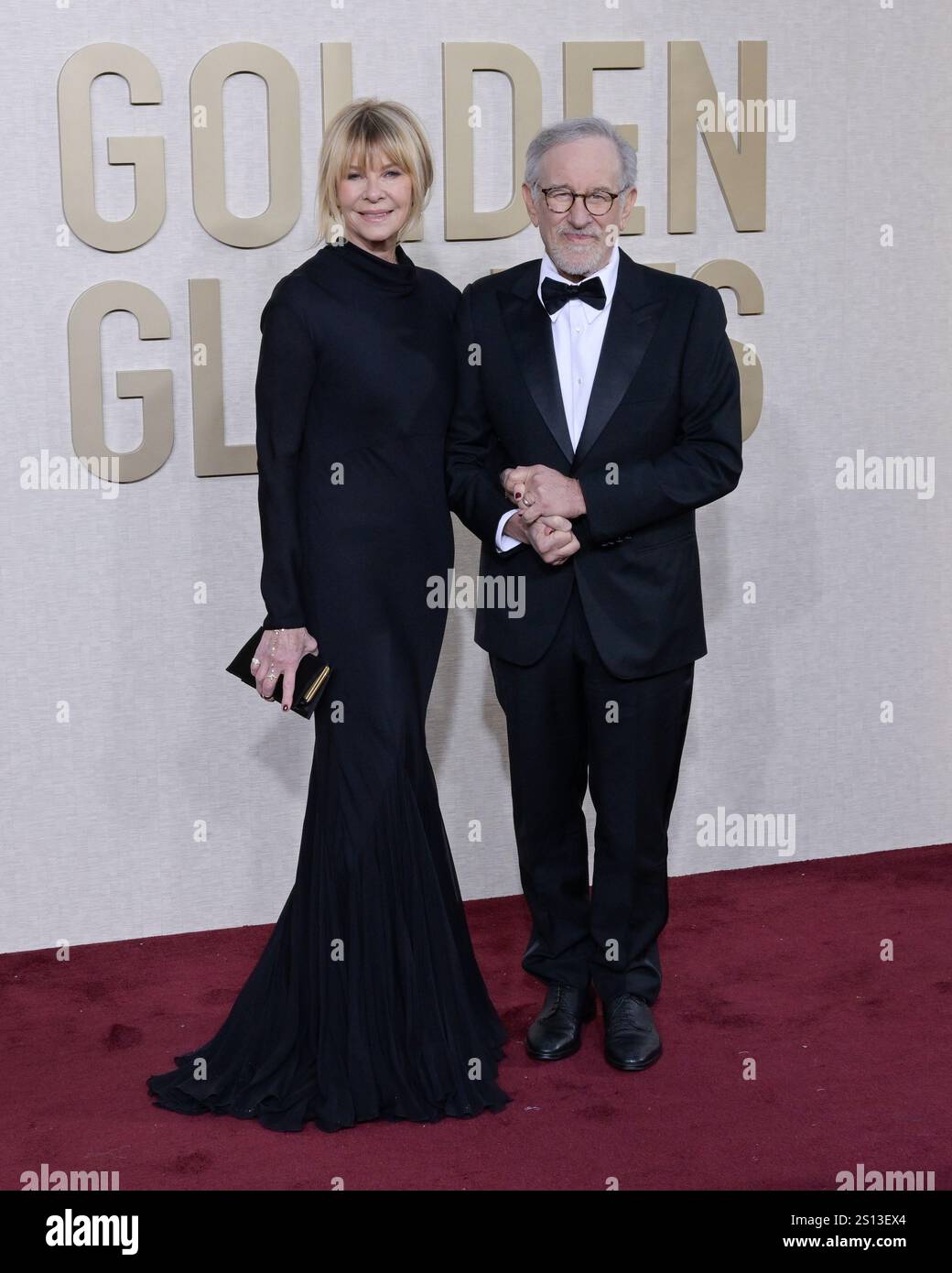 January 7, 2024, Beverly Hills, California, USA: Kate Capshaw and ...