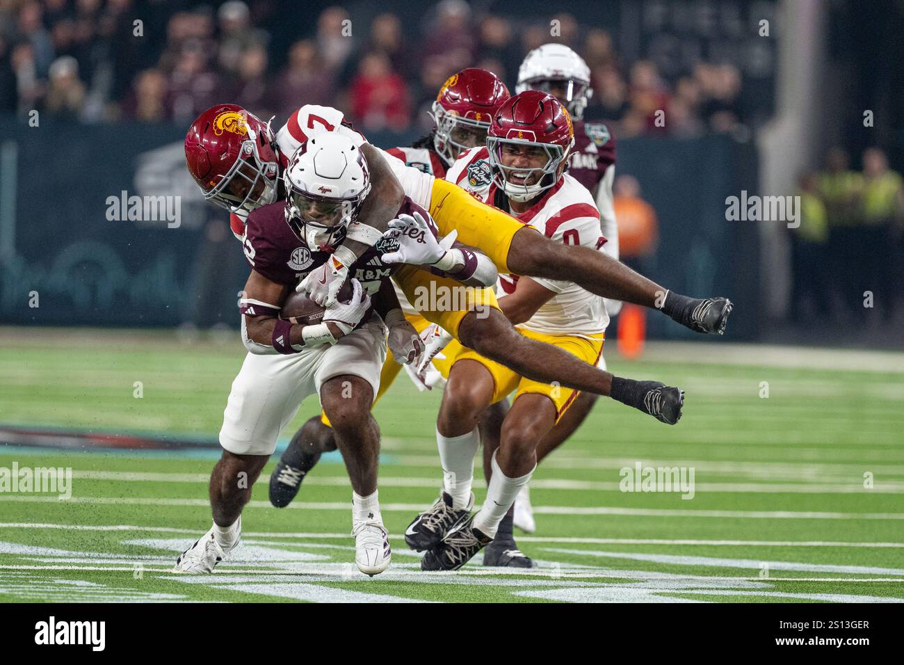 Las Vegas, United States. 27th Dec, 2024. Texas A&M Aggies Running Back ...