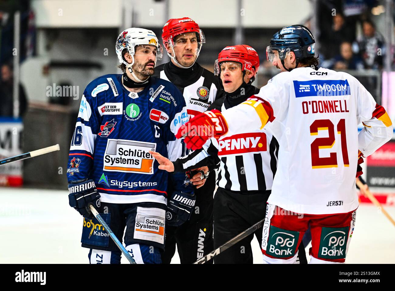 Hubert Labrie (Iserlohn Roosters, #16) Jan Philipp Priebsch ...