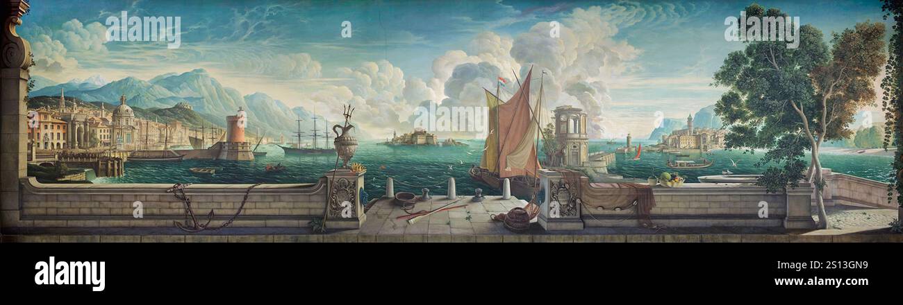 Capriccio is a large wall mural by the English painter Rex Whistler ...