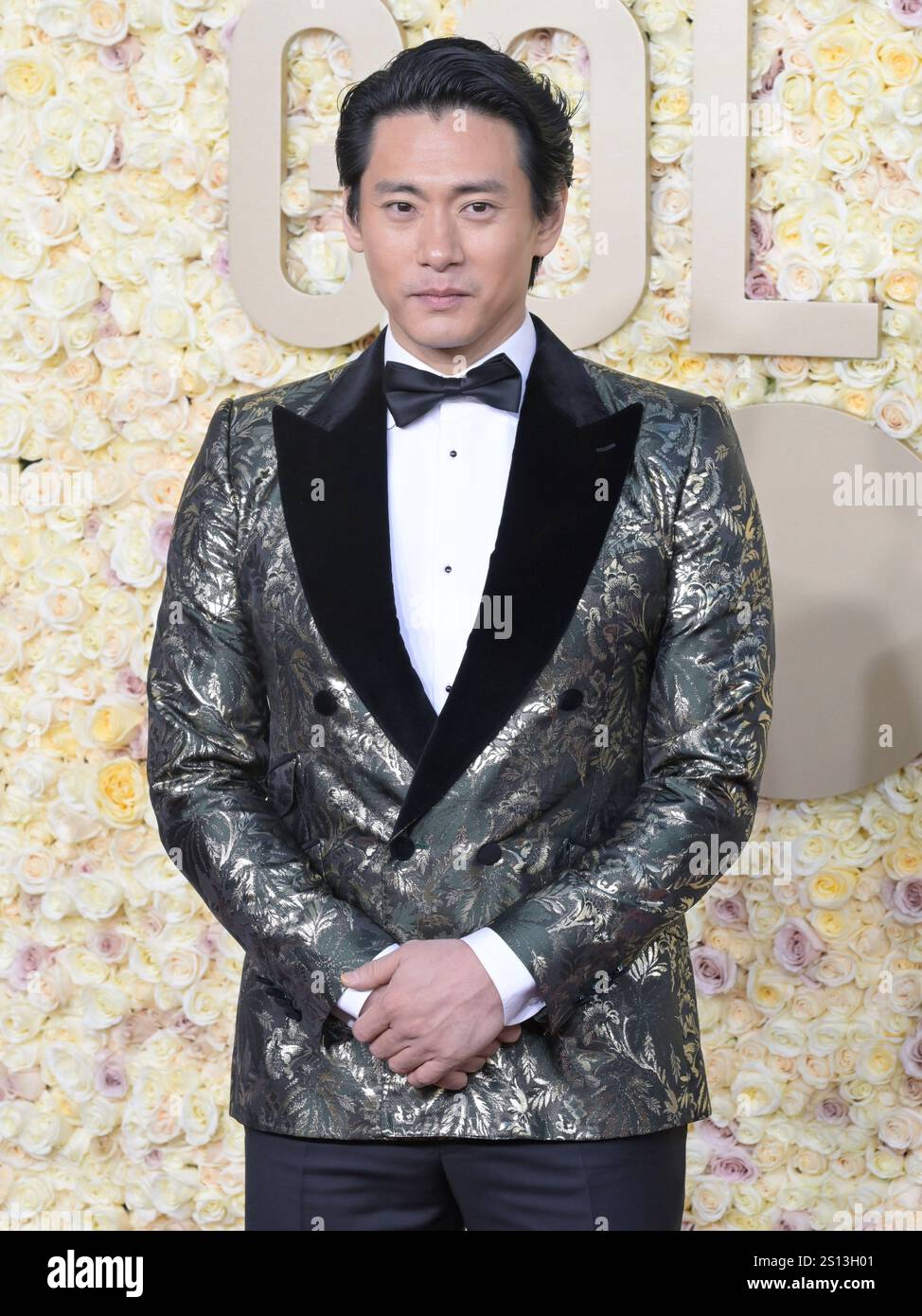 January 7, 2024, Beverly Hills, California, USA: Teo Yoo attends the ...