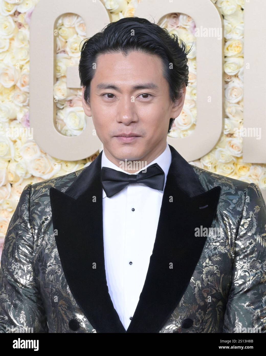 January 7, 2024, Beverly Hills, California, USA: Teo Yoo attends the ...