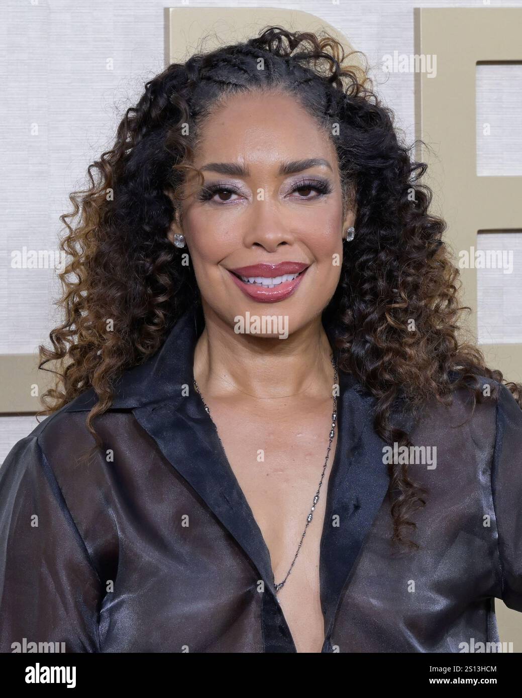 January 7, 2024, Beverly Hills, California, USA: Gina Torres attends ...