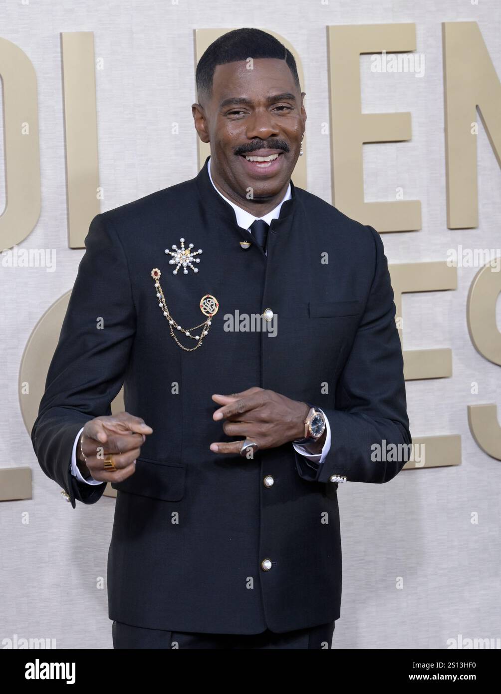January 7, 2024, Beverly Hills, California, USA: Colman Domingo attends ...
