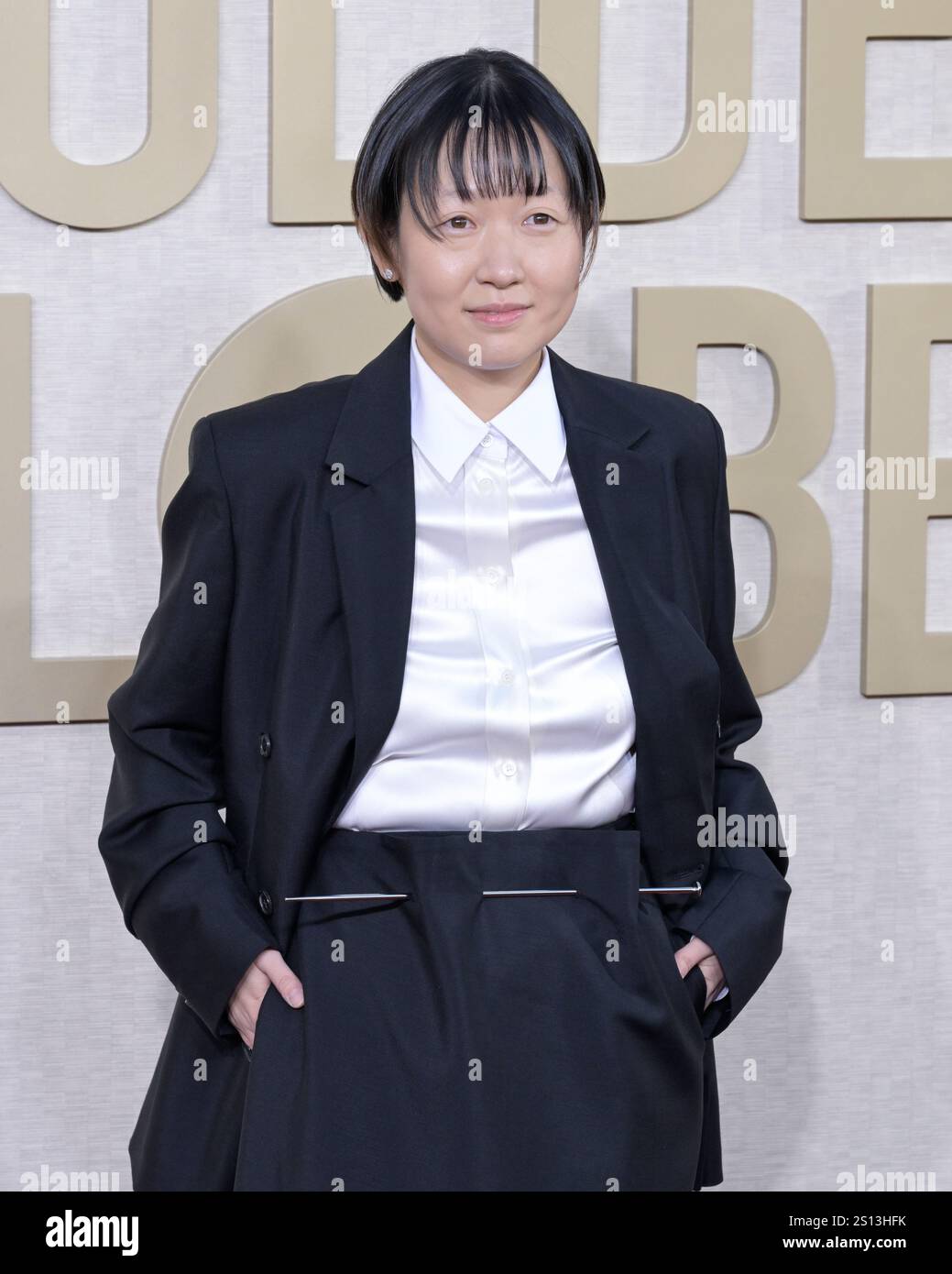 January 7, 2024, Beverly Hills, California, USA: Celine Song attends ...