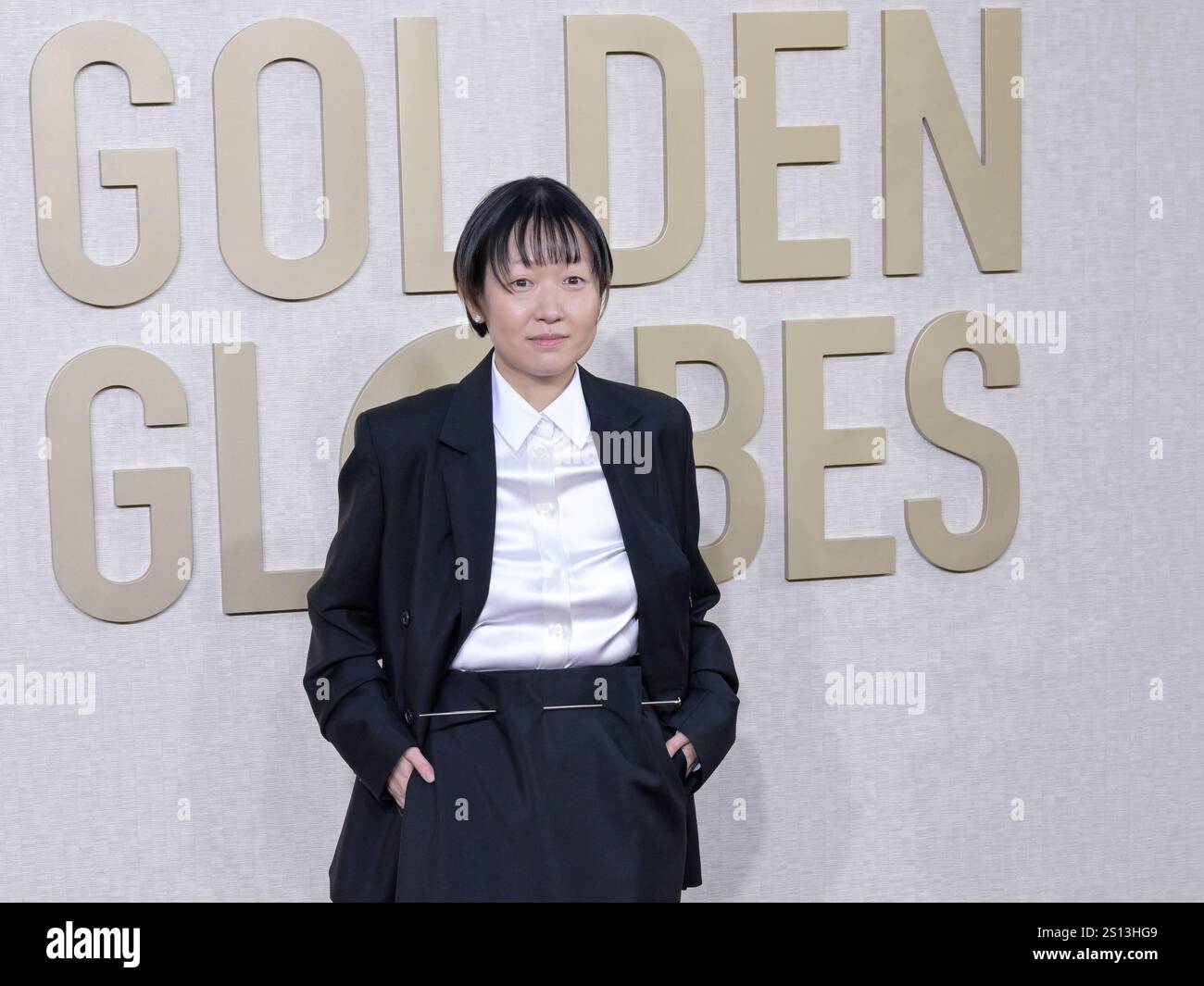 January 7, 2024, Beverly Hills, California, USA: Celine Song attends ...