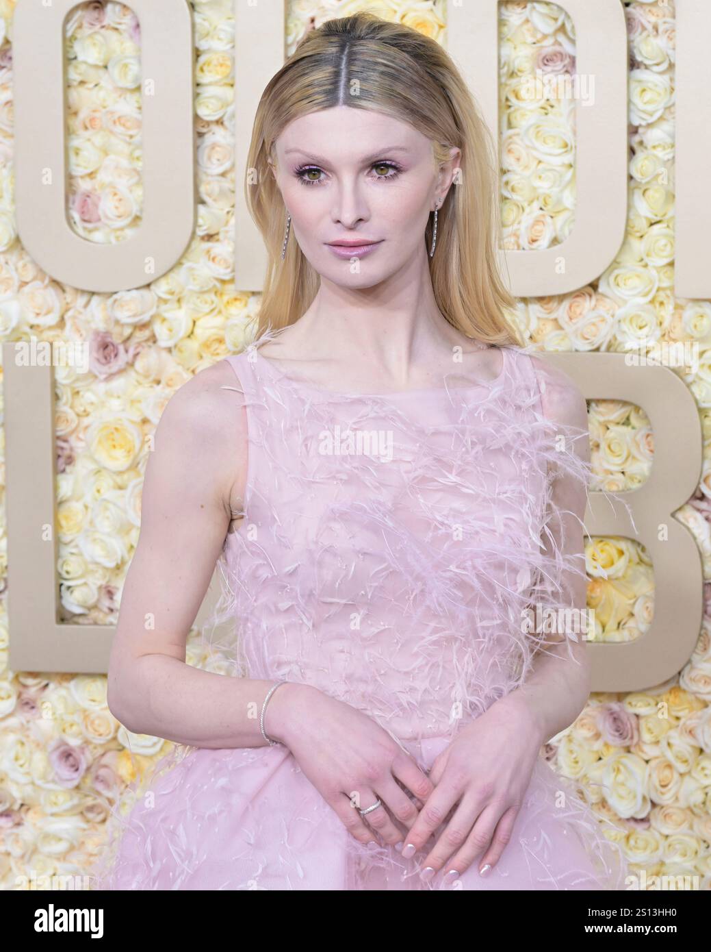 January 7, 2024, Beverly Hills, California, USA: Dylan Mulvaney attends ...