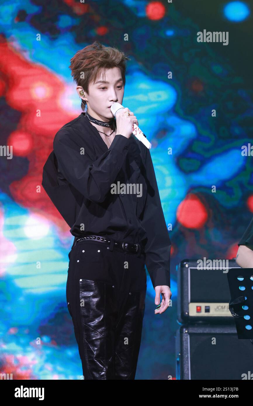 Chinese singer and actor Fan Shiqi holds a concert in Shanghai, China ...