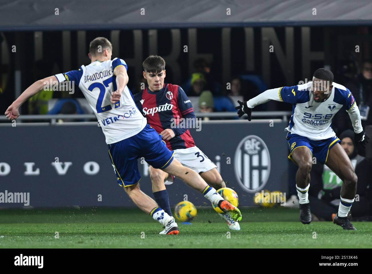 Bologna, Italy. 30th Dec, 2024. Pawel Marek Dawidowicz (Hellas Verona ...