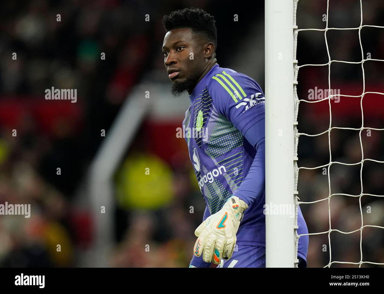 Manchester, England, 30th December 2024. Andr Onana of Manchester ...
