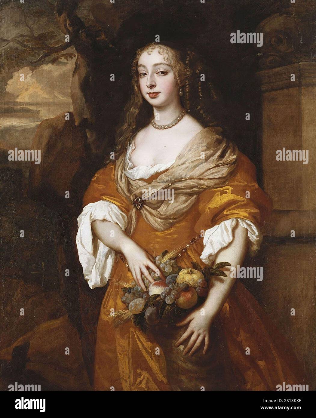 Frances Stewart, Duchess of Richmond and Lennox, c. 1662 Peter Lely ...