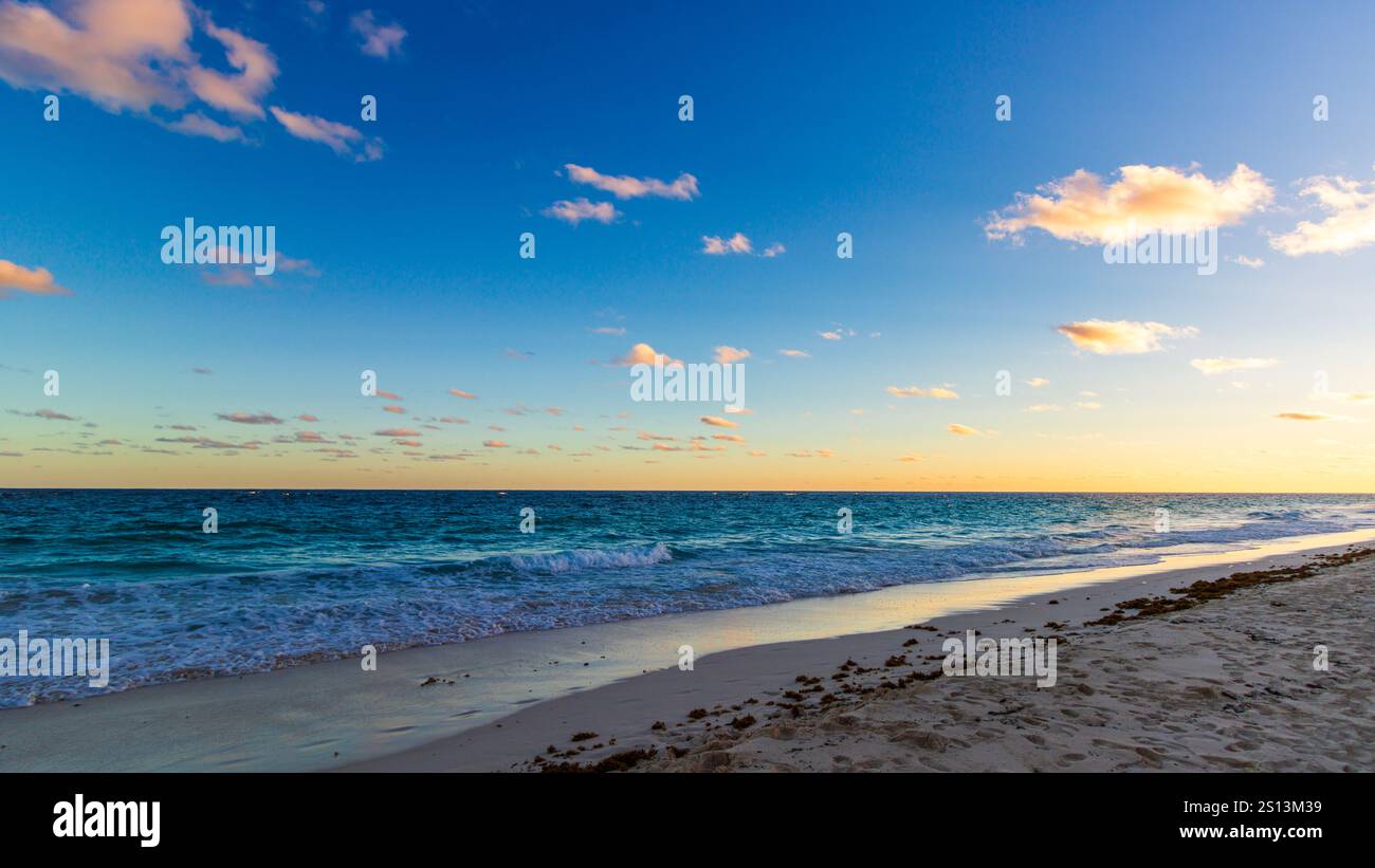 Horseshoe Bay Beach and Deep Bay Beach in Hamilton, Bermuda Stock Photo ...
