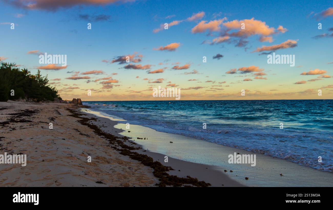 Horseshoe Bay Beach and Deep Bay Beach in Hamilton, Bermuda Stock Photo ...