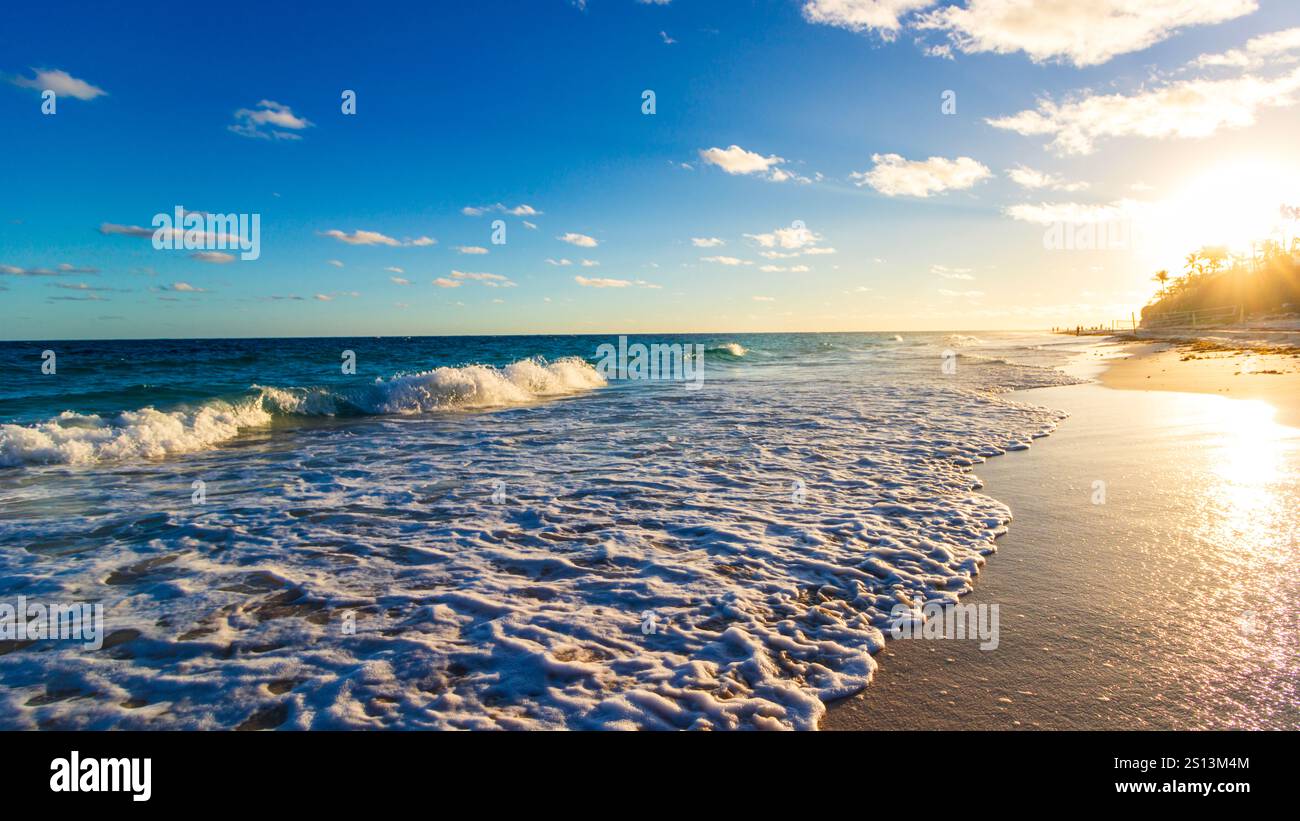 Horseshoe Bay Beach and Deep Bay Beach in Hamilton, Bermuda Stock Photo ...