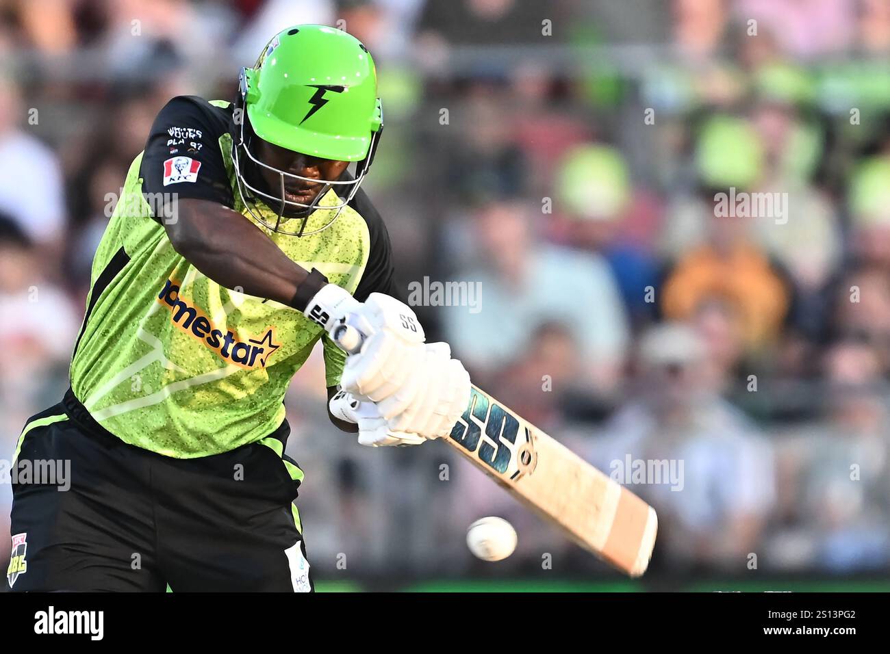 Sydney, Australia. 30th Dec, 2024. Sherfane Rutherford of Sydney ...