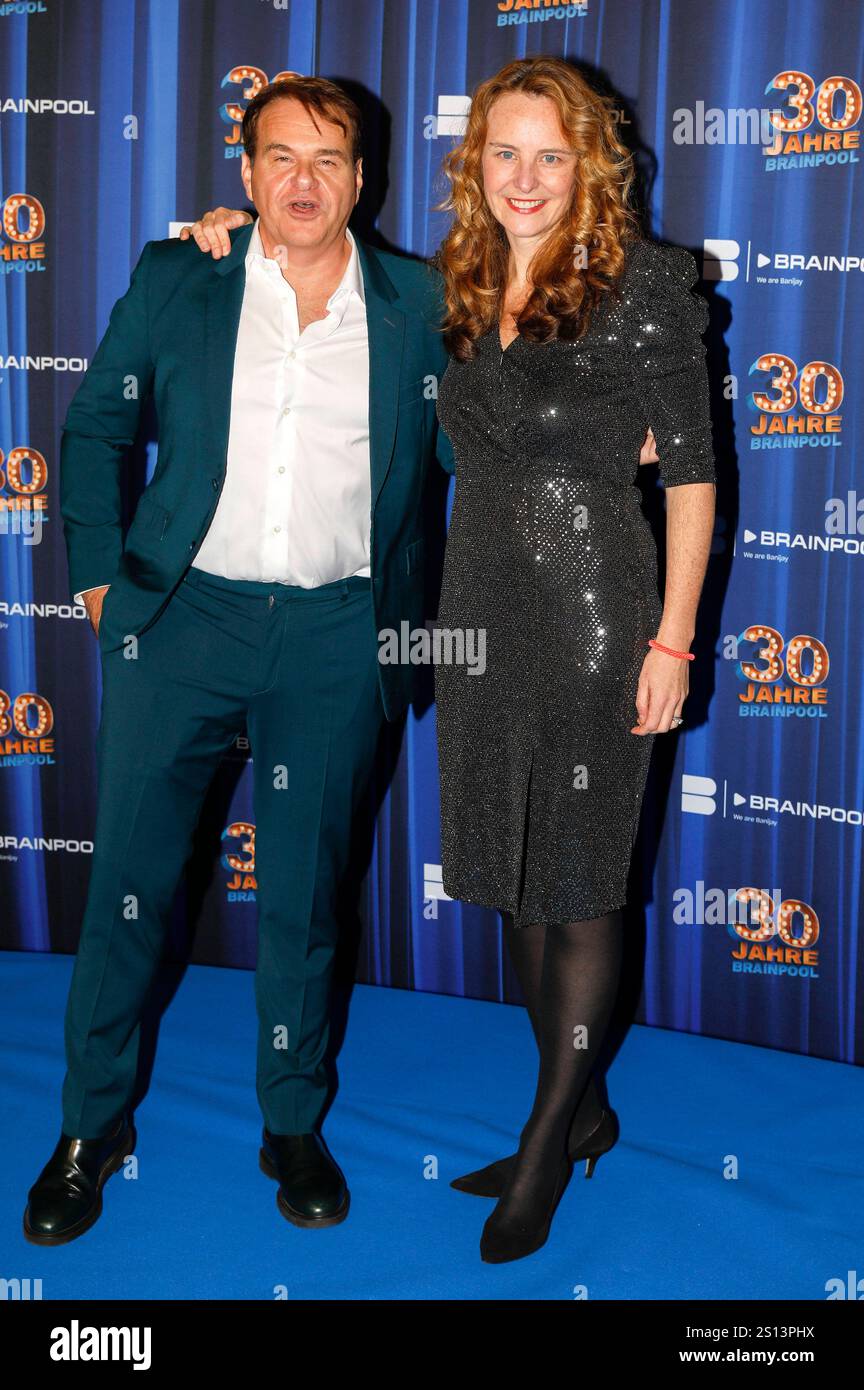 Marcus Wolter und Shona Fraser beim Event 30 Jahre Brainpool im Cinedom ...