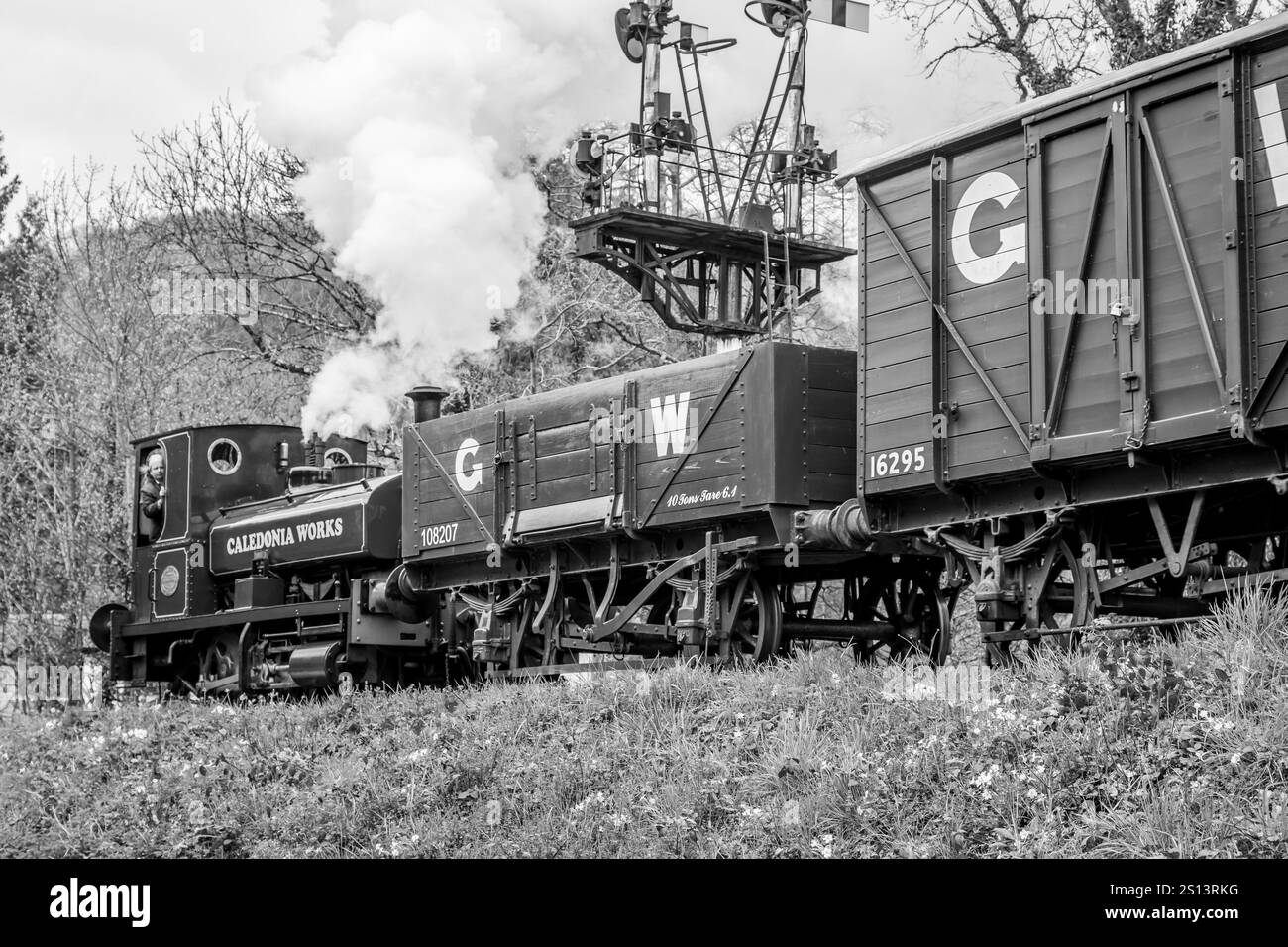 Caledonian works Black and White Stock Photos & Images - Alamy