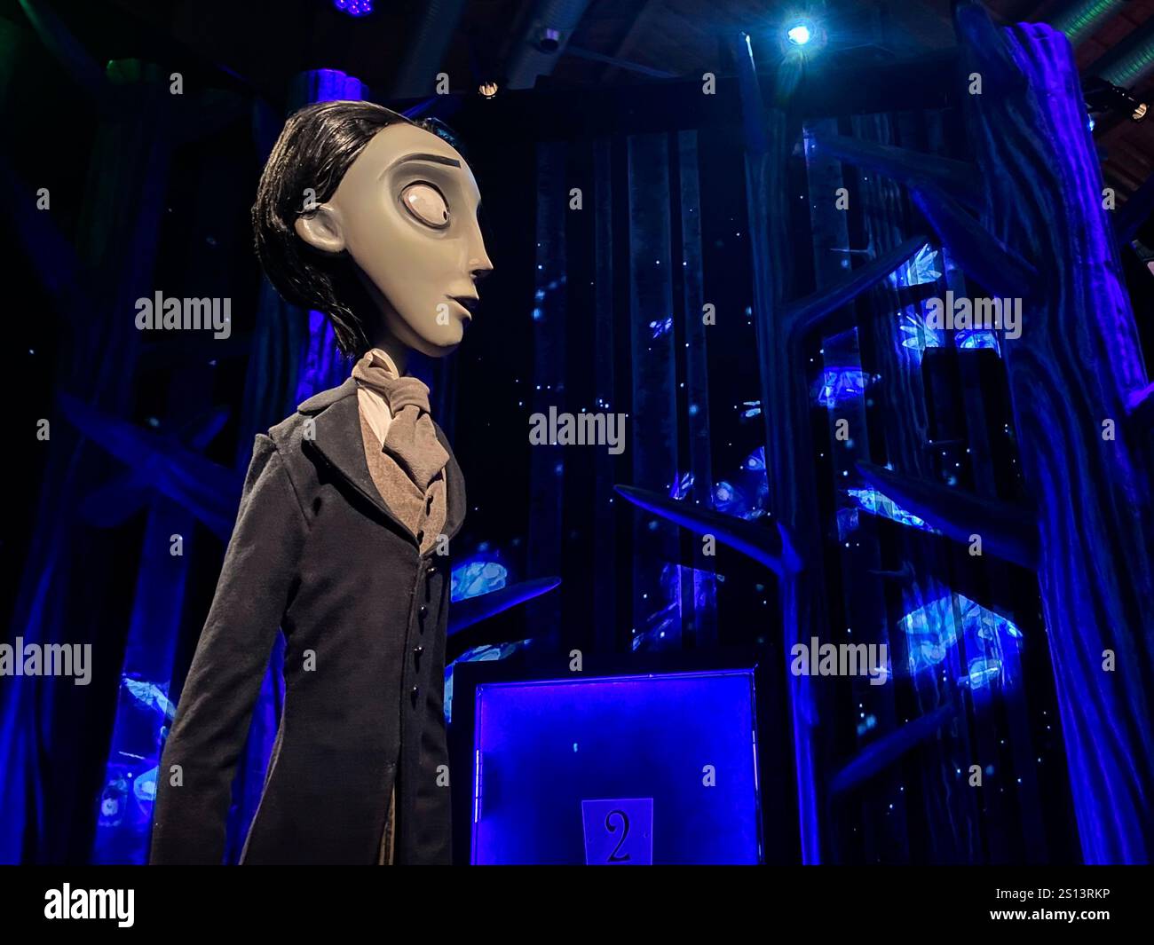 Milano, Italy. 30th Dec, 2024. The statue of Victor Van Dort from ...