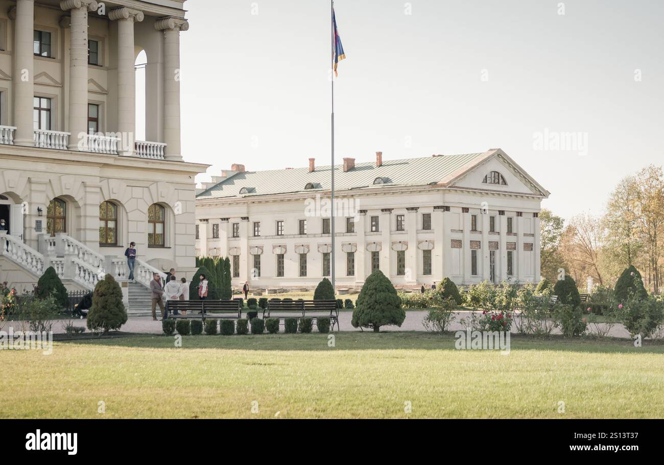Rear exit of Rozumovsky Palace in Baturyn - former hetmans' capital ...