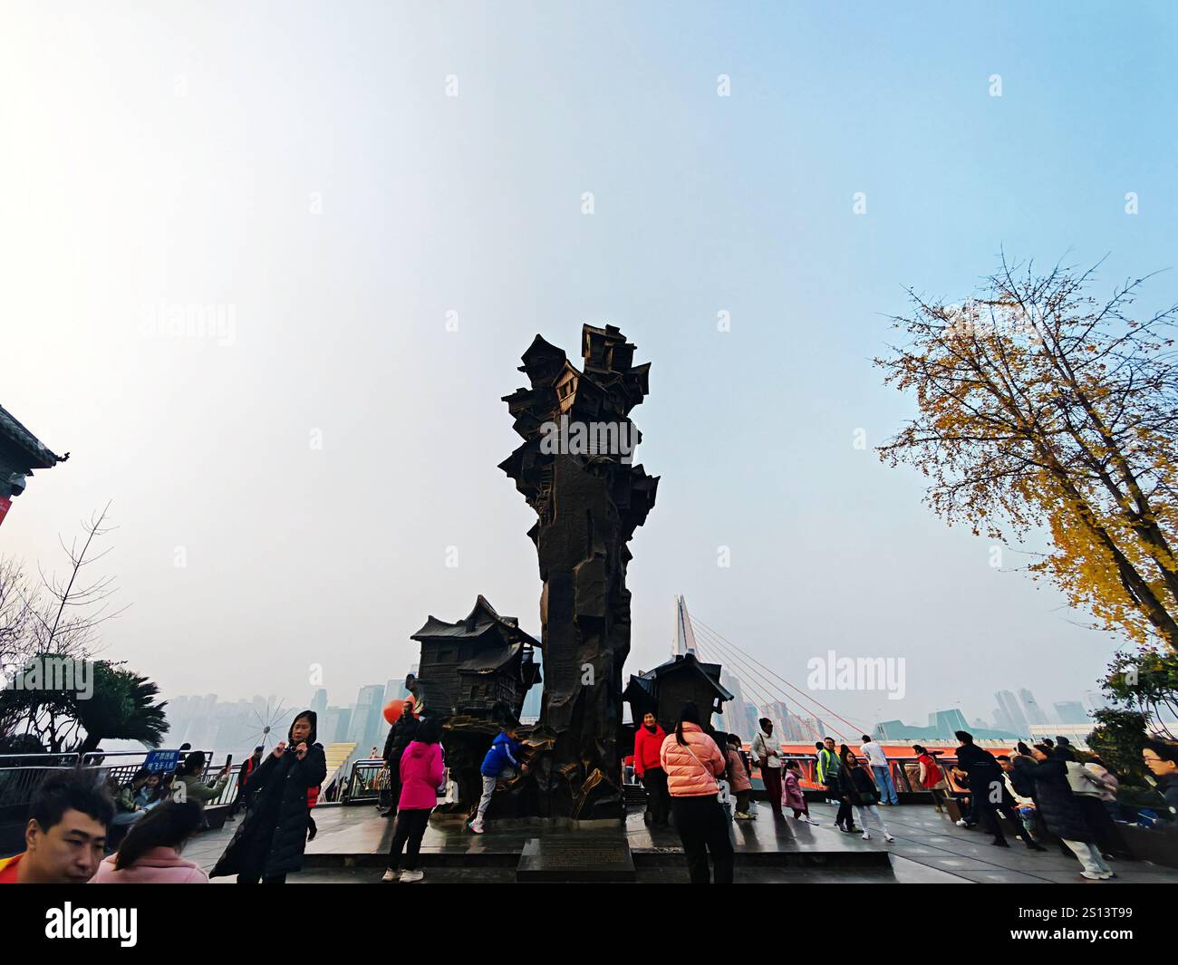 Hongya Cave (Hong Ya Dong) is a traditional ''stilted building ...