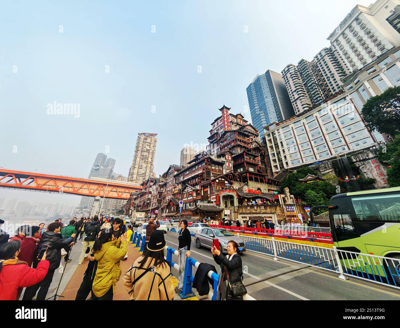 Hongya Cave (Hong Ya Dong) is a traditional ''stilted building'' complex built on a mountain in ...