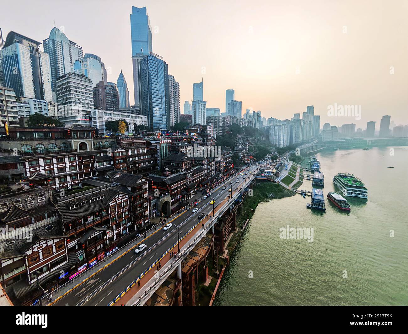 Hongya Cave (Hong Ya Dong) is a traditional ''stilted building ...