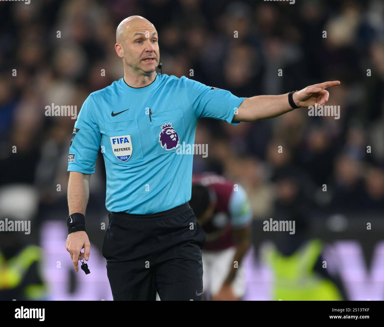 Anthony taylor referee 2024 hi-res stock photography and images - Alamy