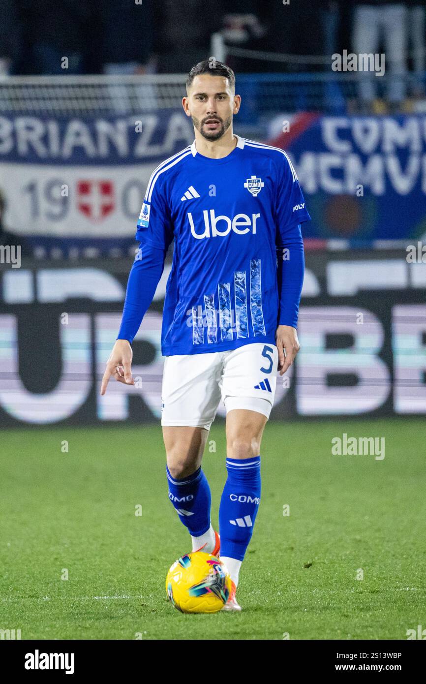 Como, Italy. 30th Dec, 2024. Goldaniga Como during serie A match Como ...
