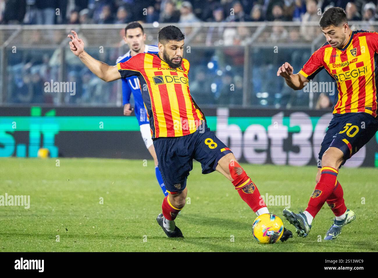 Como, Italy. 30th Dec, 2024. Rafia Lecce during serie A match Como vs ...