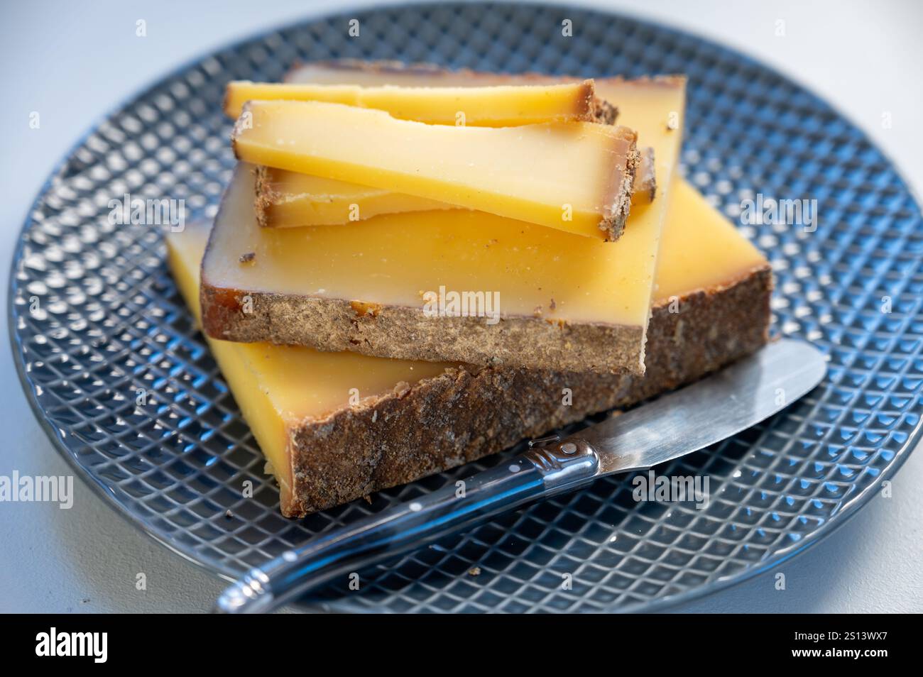 French yellow cheese Comte, varieties unpasteurised cow milk Prestige ...