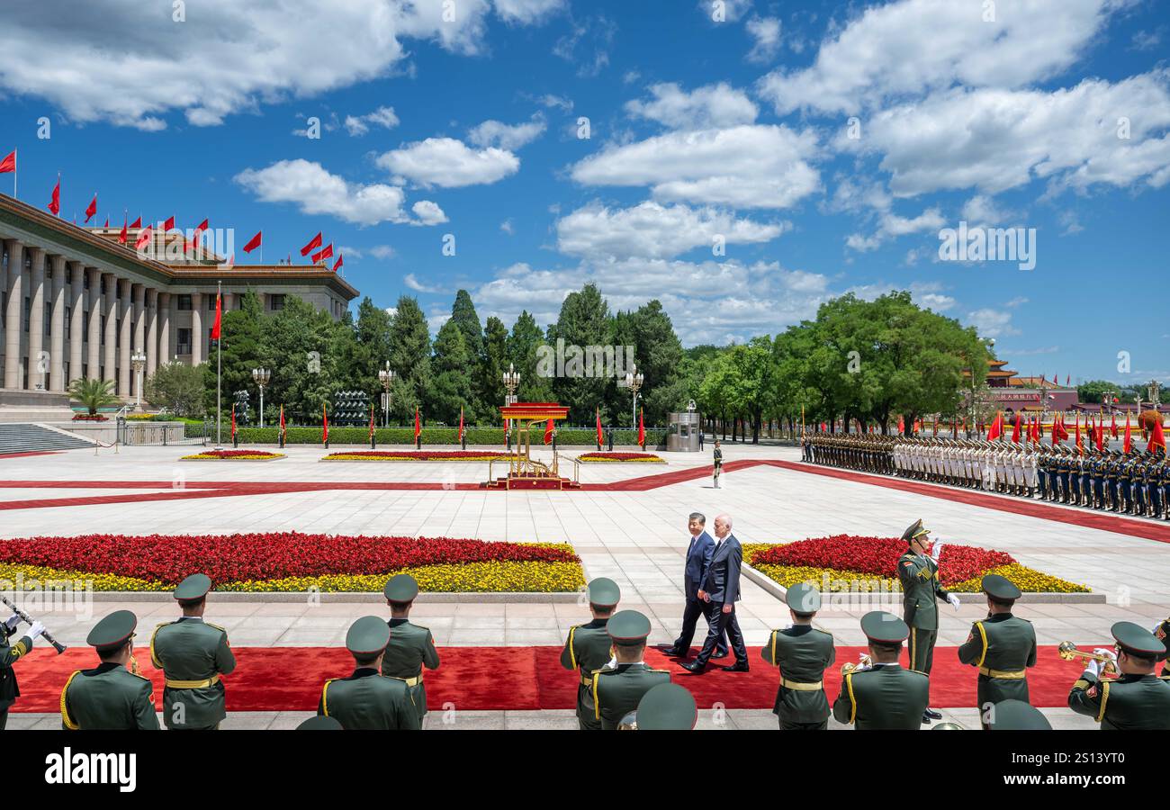 Beijing, May 31. 31st May, 2024. Chinese President Xi Jinping holds a ...