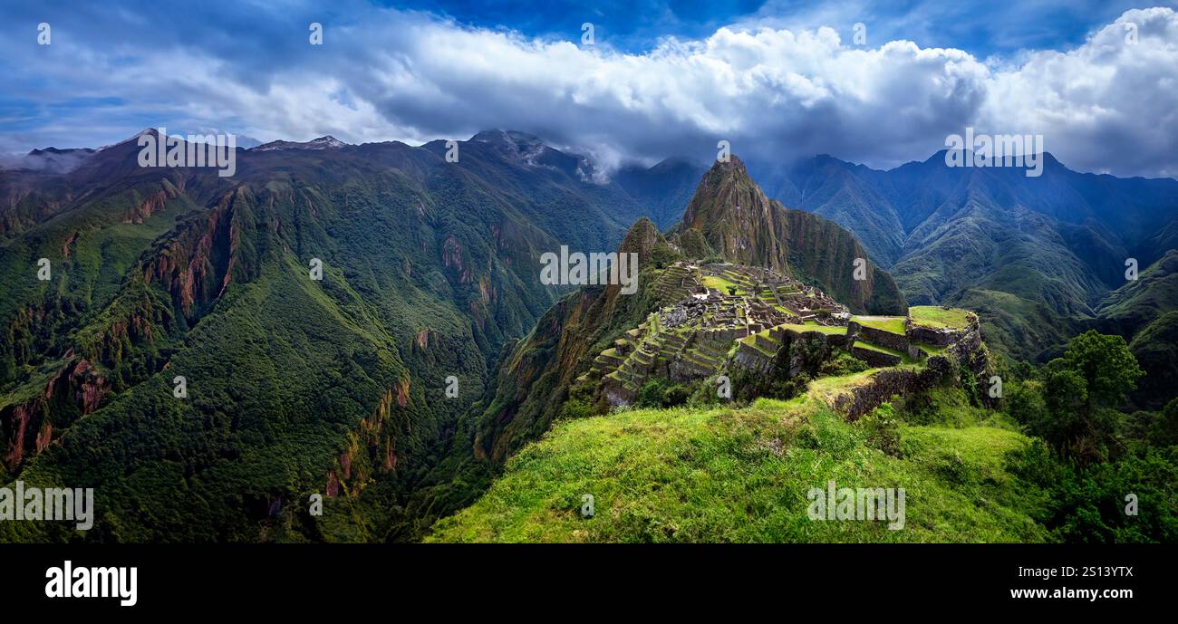 AI generative image based on the Inca city of Machu Picchu in Peru ...