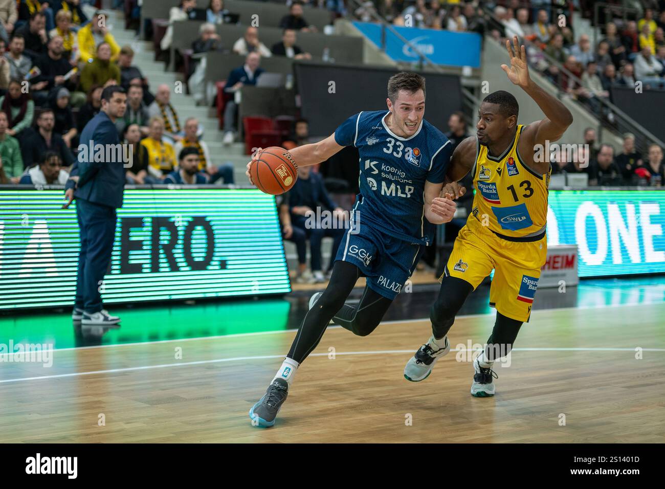 Danny Jansson (MLP Academics Heidelberg, Headcoach), Ryan Mikesell (MLP ...