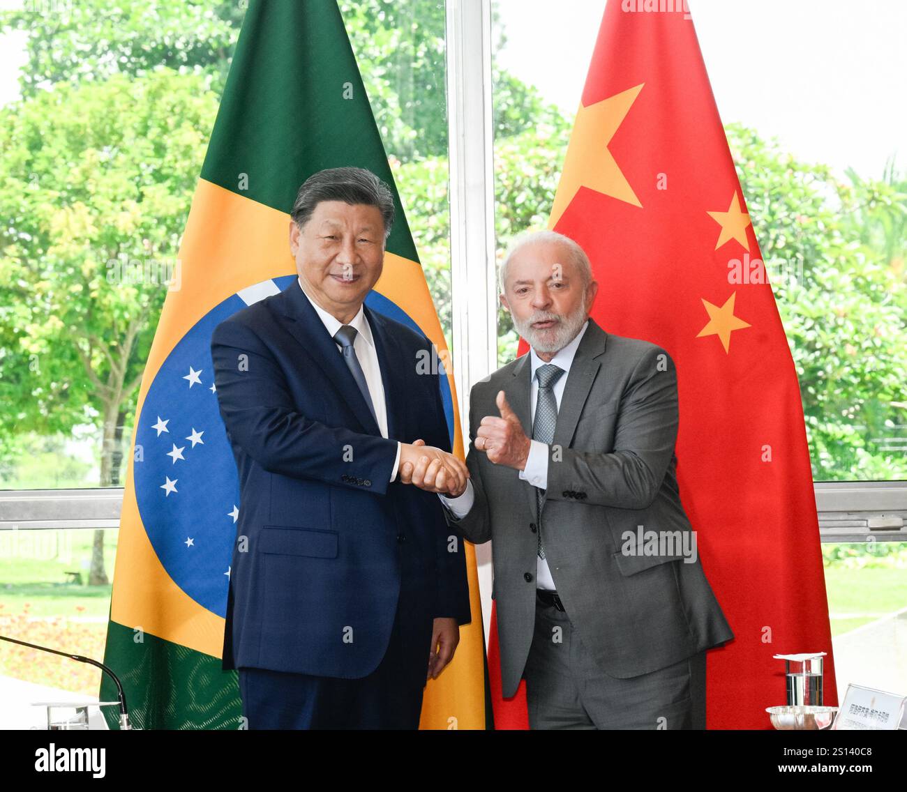 Beijing, Brazil. 20th Nov, 2024. Chinese President Xi Jinping holds ...