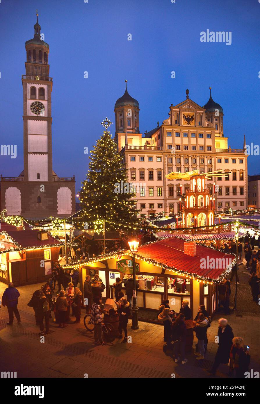 Markte Augsburg Und Umgebung Morgen