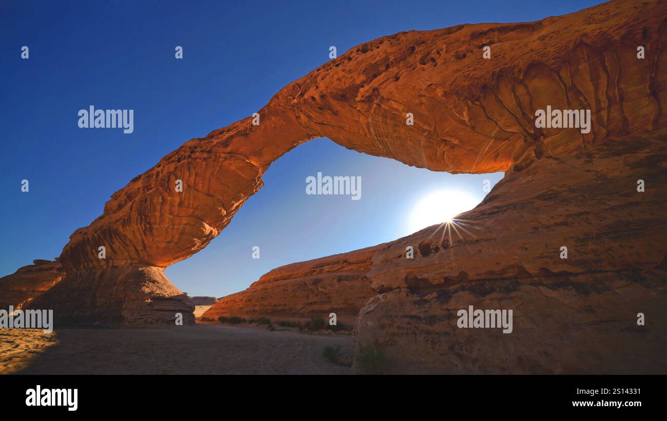 Rainbow Arch in Al Ula, Saudi Arabia, Al Ula Stock Photo - Alamy