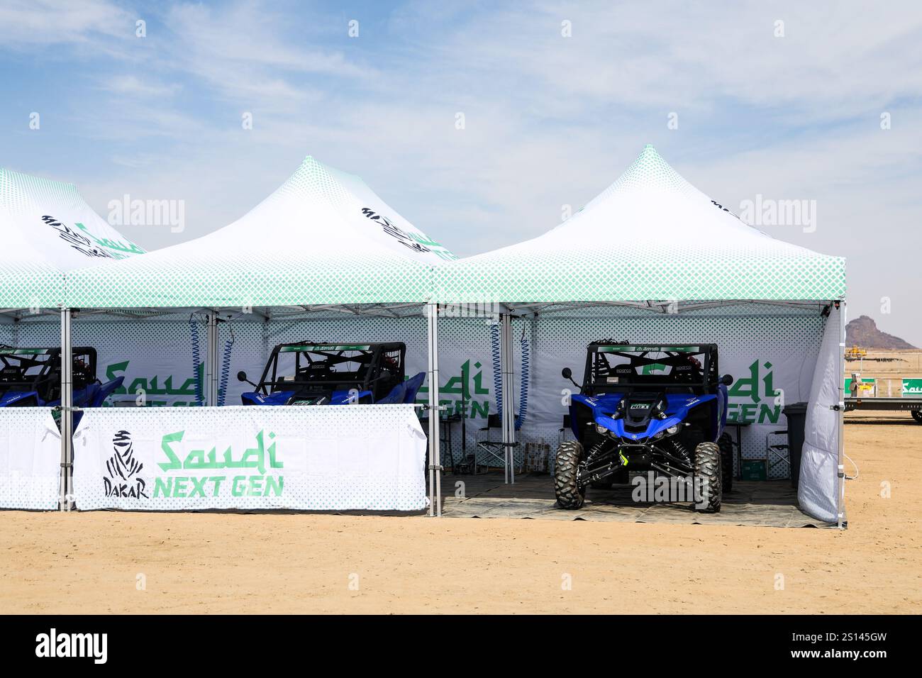 Bisha, Arabie Saoudite. 31st Dec, 2024. Saudi Next Gen during the ...