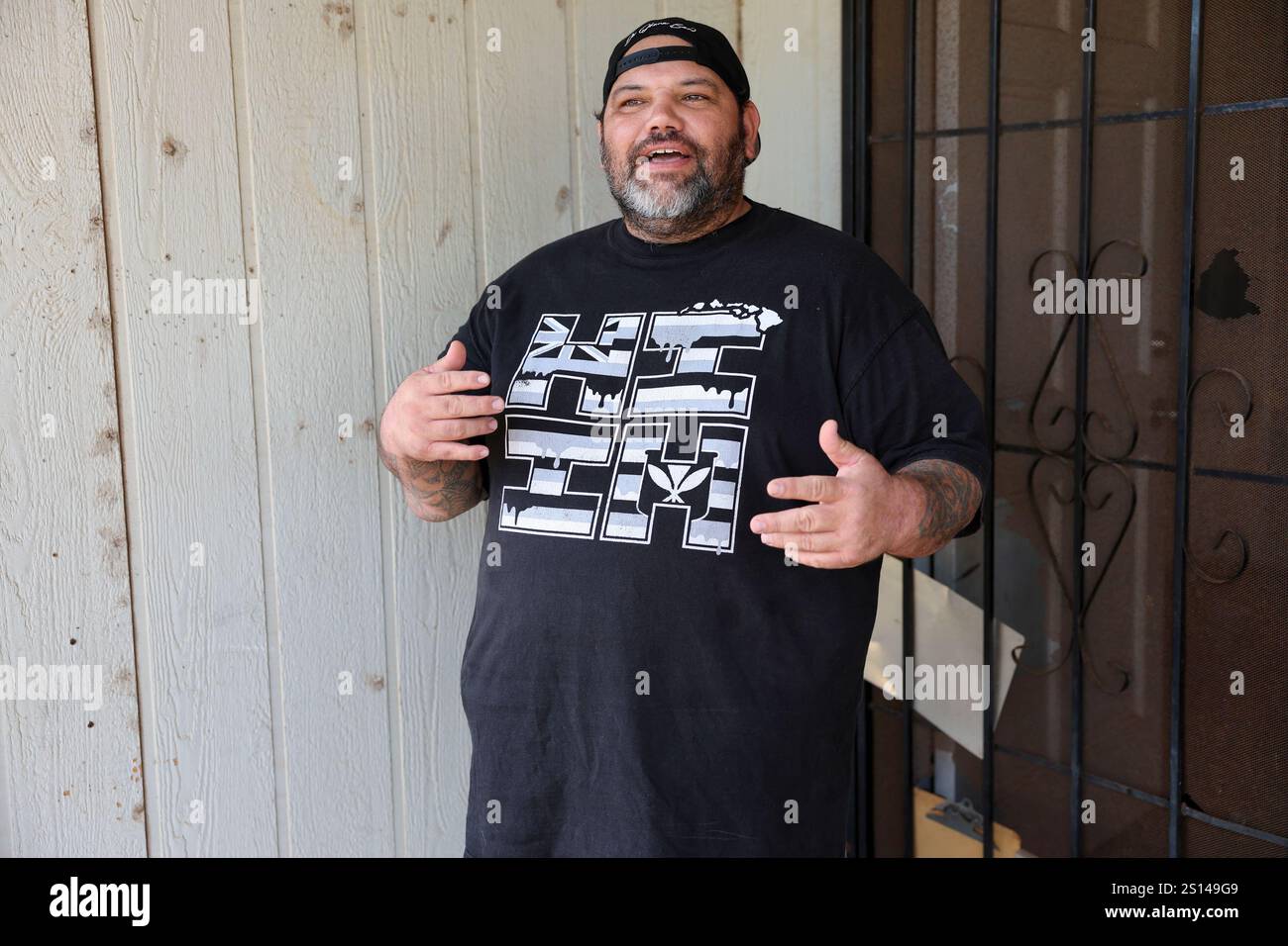 Joshua Kamalo, 43, speaks at his home about his election ordeal after ...