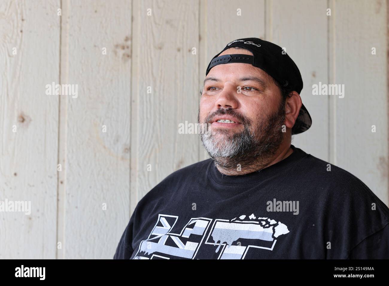 Joshua Kamalo, 43, speaks at his home about his election ordeal after ...