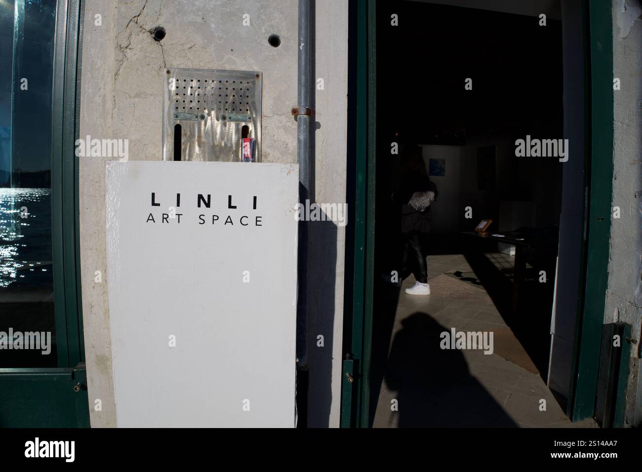 Venice, Italy. December 26, 2024. Linly Art Space Stock Photo - Alamy