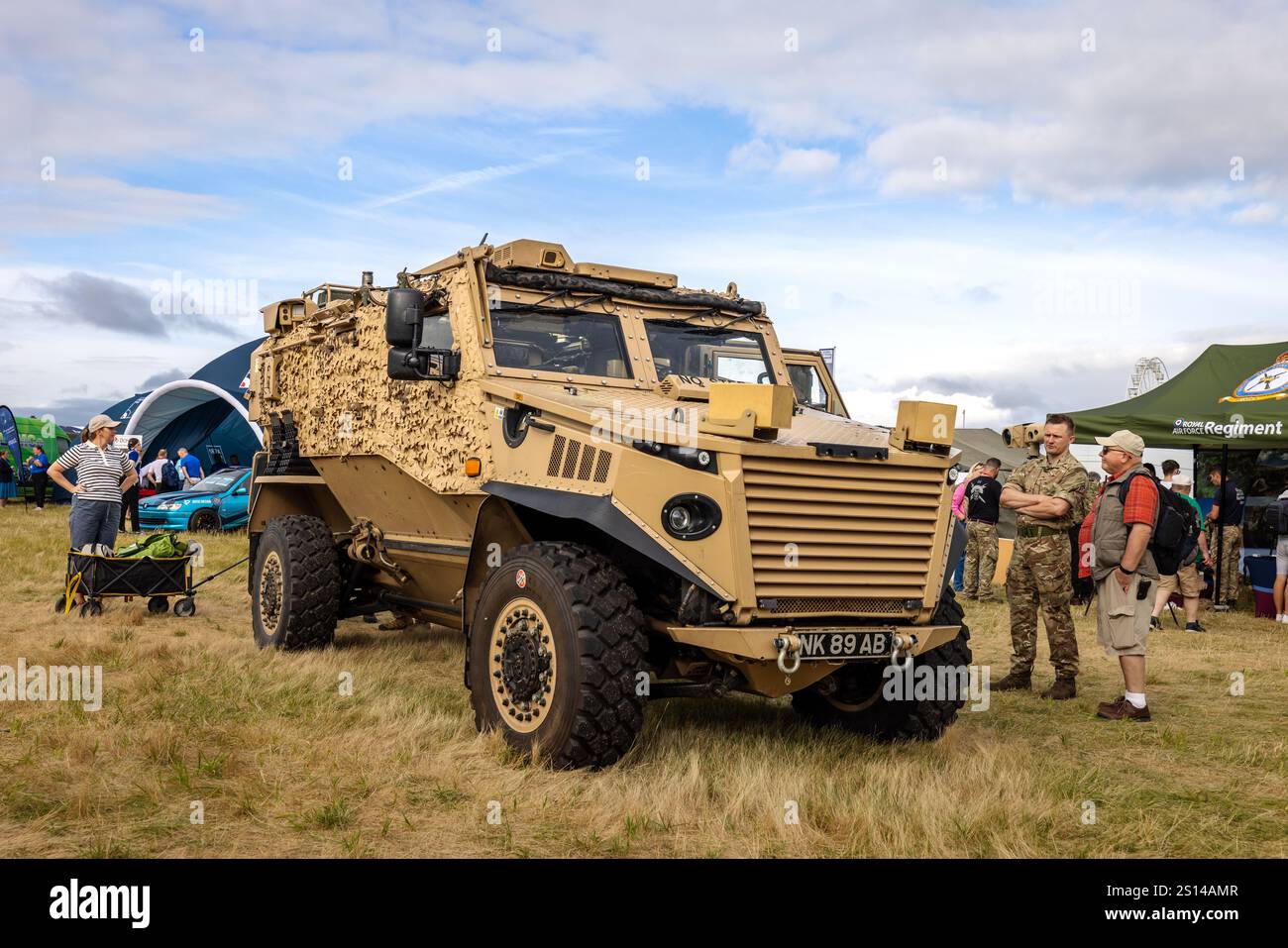 British Army - Foxhound 4x4 Light Protected Patrol Vehicle, on display ...
