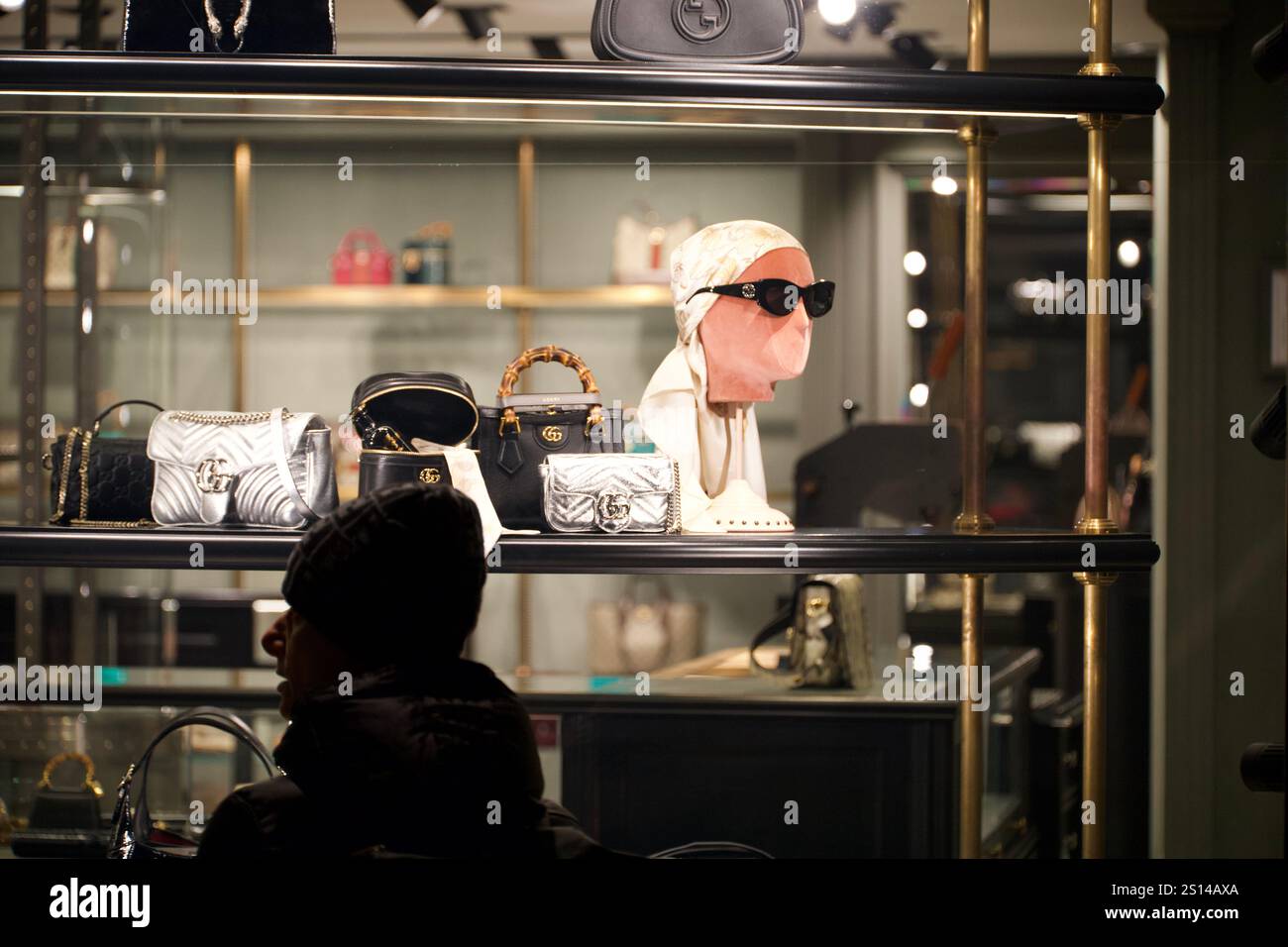 Venice, Italy. December 26, 2024. Gucci storefront Stock Photo - Alamy