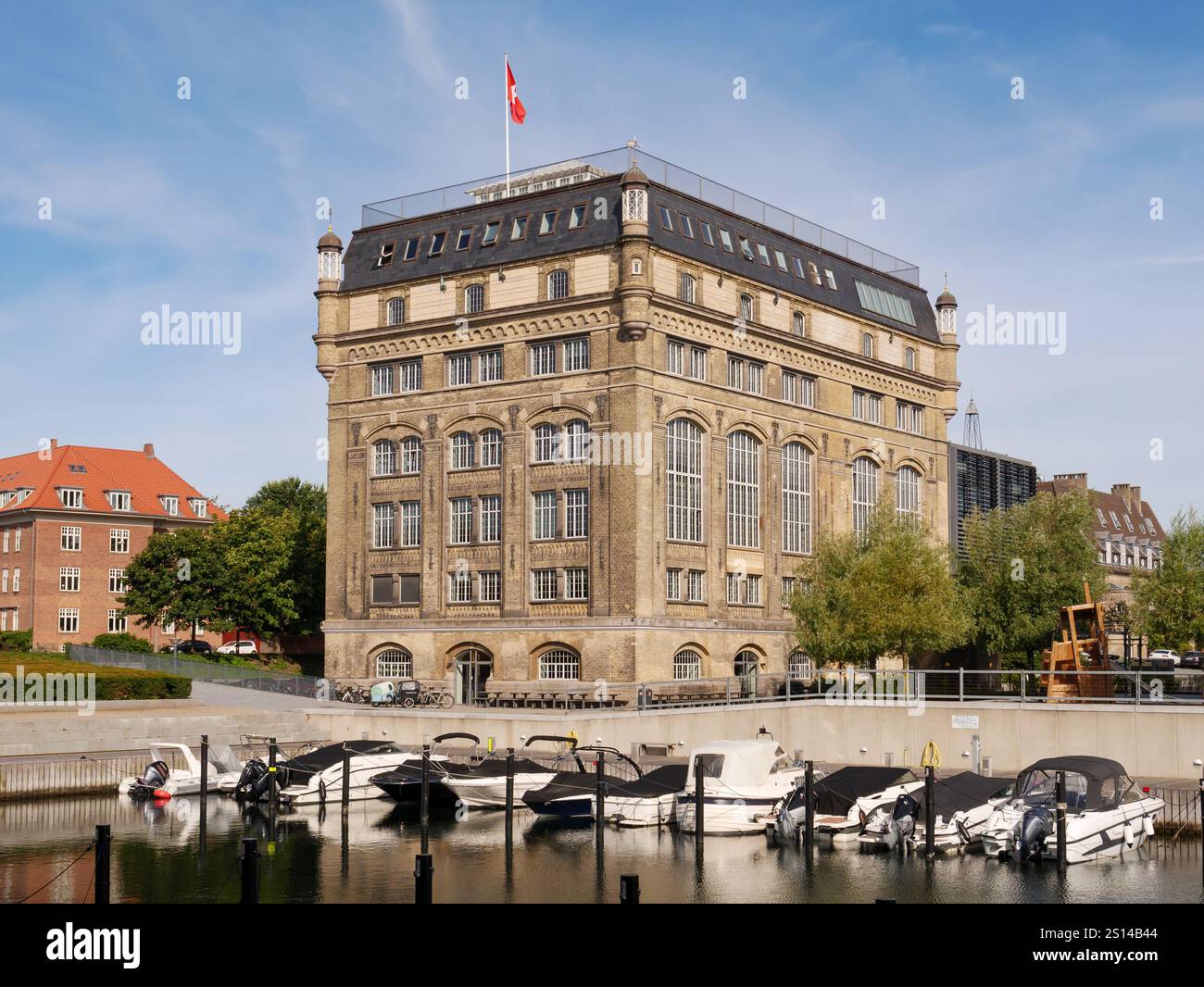 Historic Tuborg Harbour Brewery building , now office space in Hellerup ...