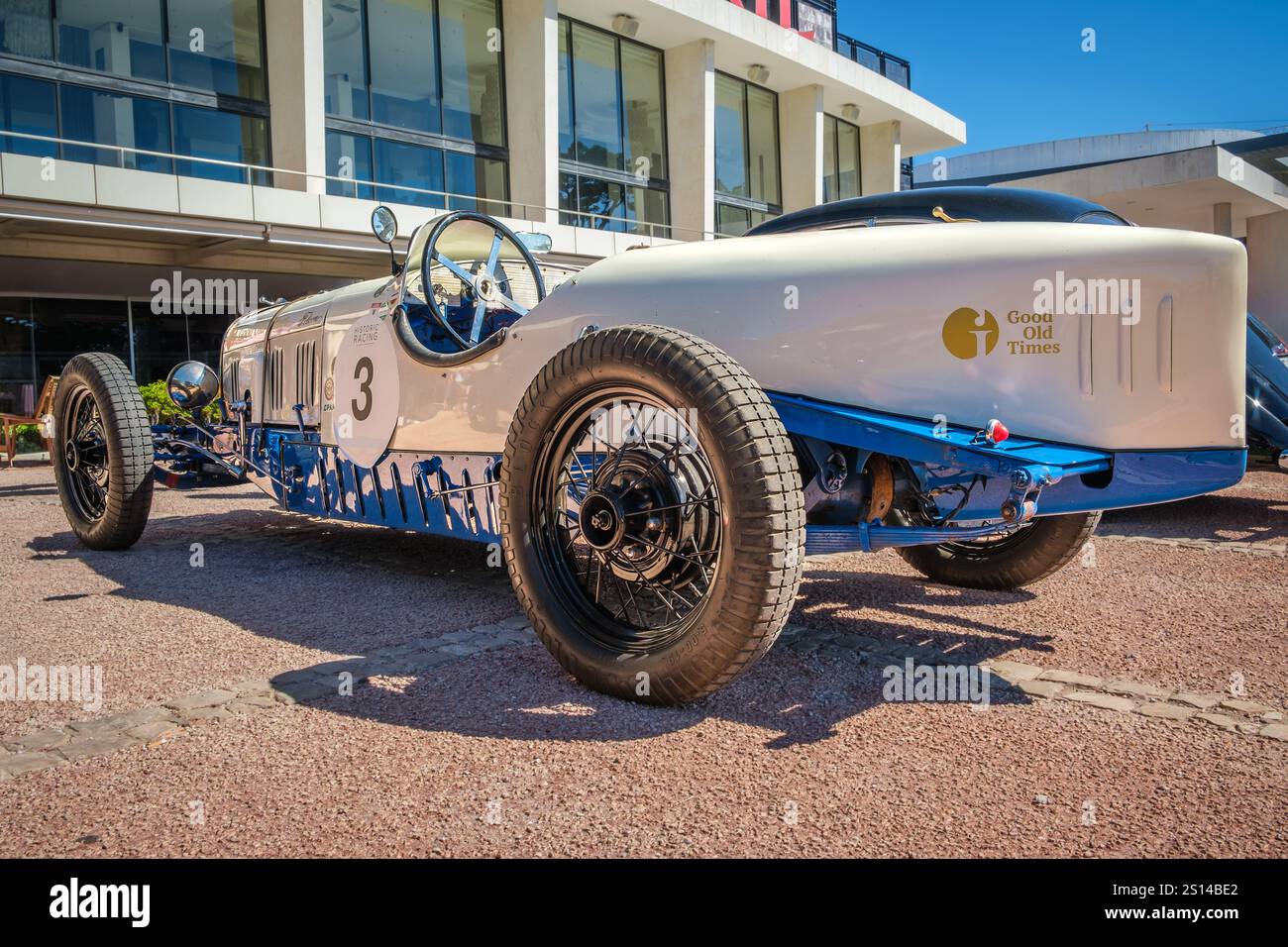 Lisbon, Portugal - Sep 29, 2024: Rear view of unique custom car Felcom ...