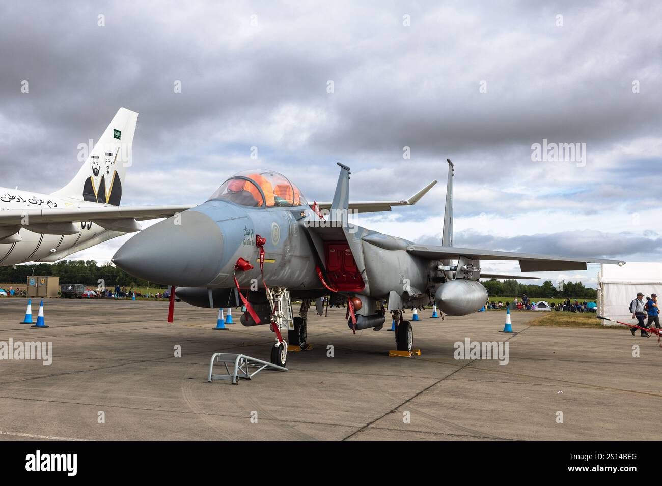 Royal Saudi Air Force - Boeing F-15SA Eagle, on static display at the Royal International Air ...