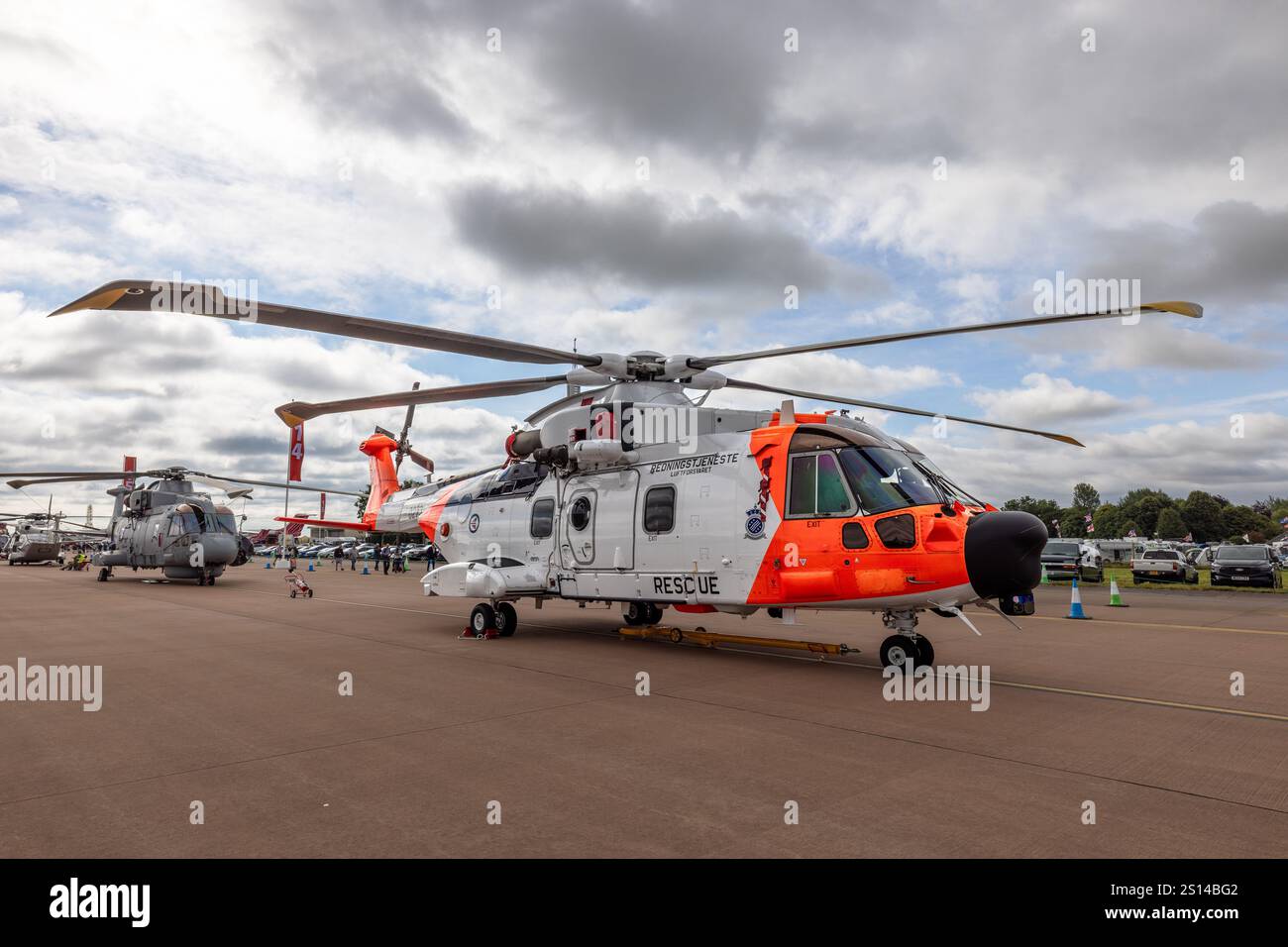 Royal Norwegian Air Force - Leonardo AW101 SAR Queen, on static display ...